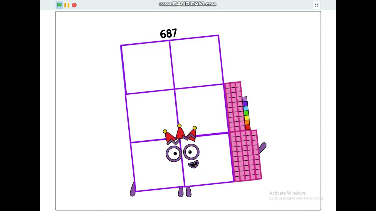 Numberblocks Band 681-690 - YouTube