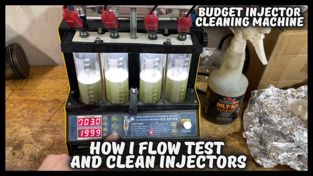 HOW I FLOW TEST & CLEAN INJECTORS - YouTube