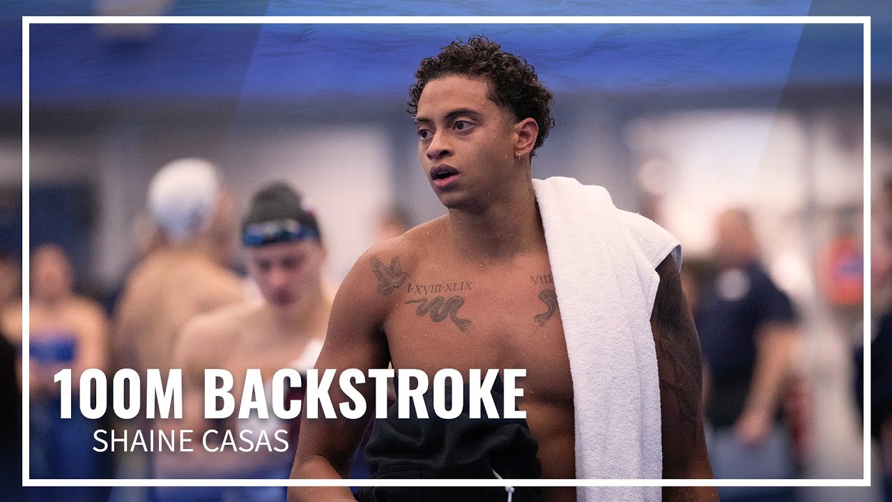 Shaine Casas Gets Second Win of the Meet in 100M Backstroke | TYR Pro ...