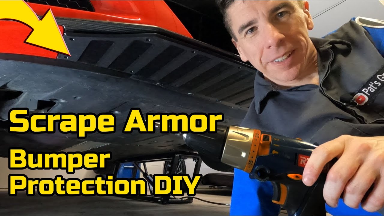 How to install Scrape Armor on the Acura NSX, or any car! - YouTube