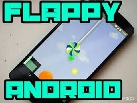 Flappy Droid. Android Lollipop - YouTube