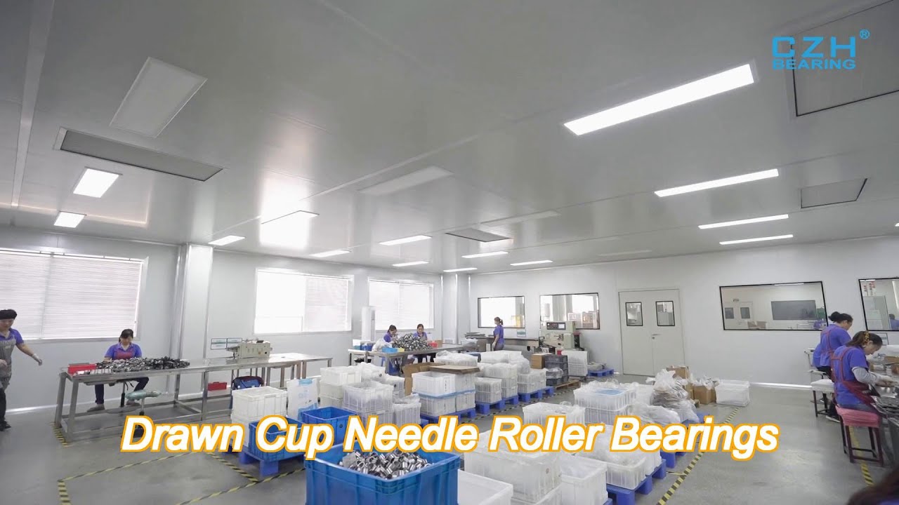 grease injection drawn cup needle roller bearings with oil hole - YouTube