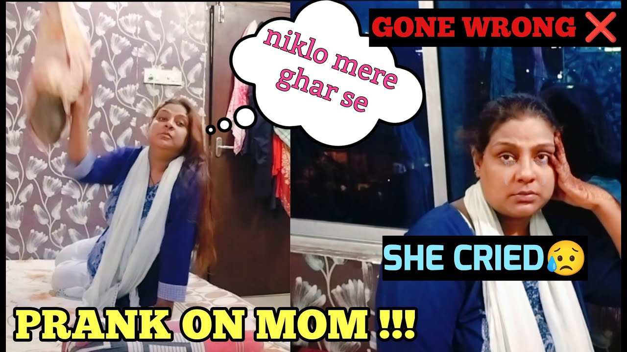 Pranking My Mom 😂 Ii Gone Wrong 🥹 Ii Sabihavlogs Youtube