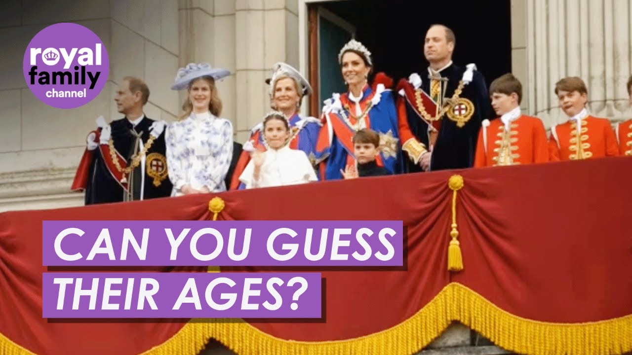 How Well Do You Know The Royals? Guess Their Age! - YouTube