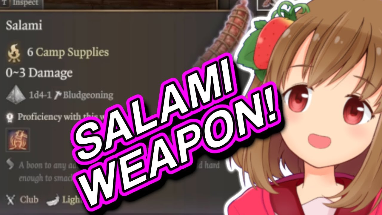 Ichigo🍓 finds a Salami weapon🥓 - YouTube