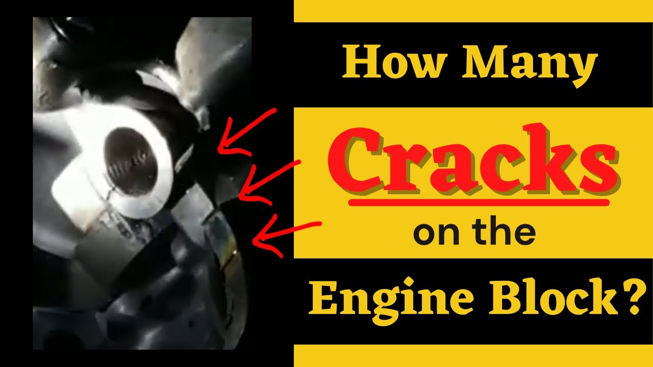 What a cracked engine block in a car looks like at The Auto Shop Plano ...