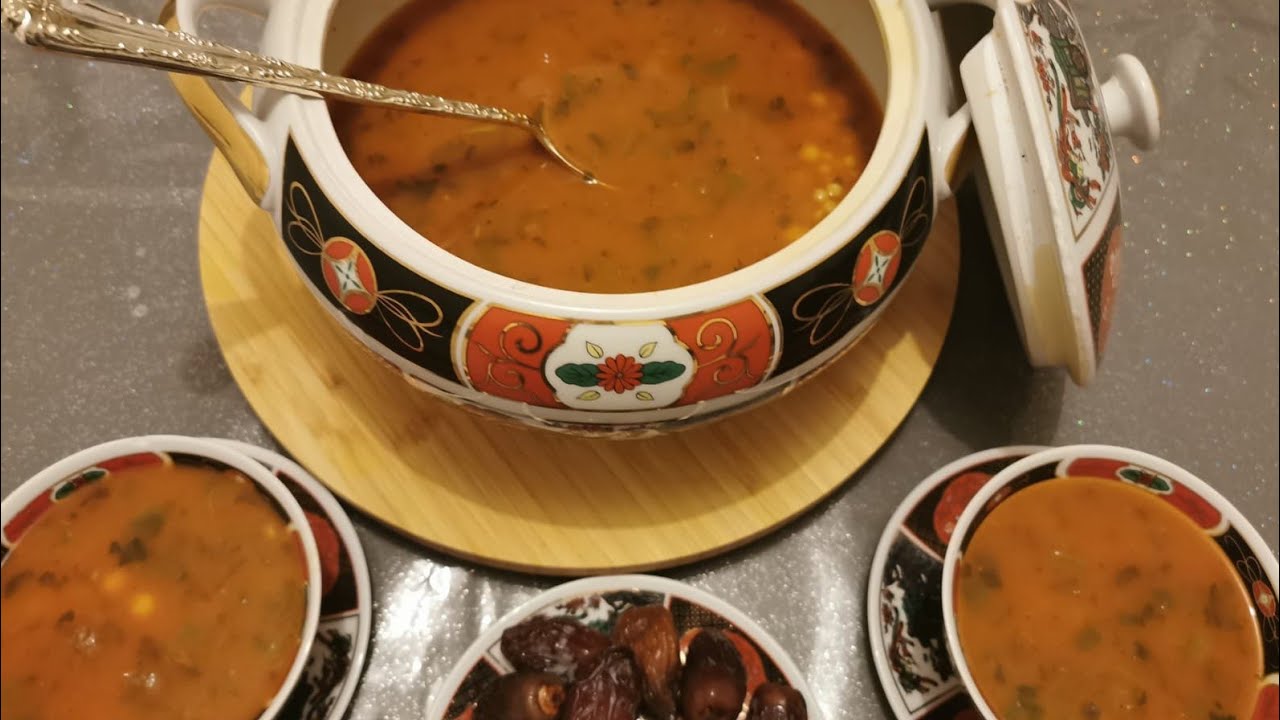 Soupe mhamsa aux saveurs marocaines - YouTube