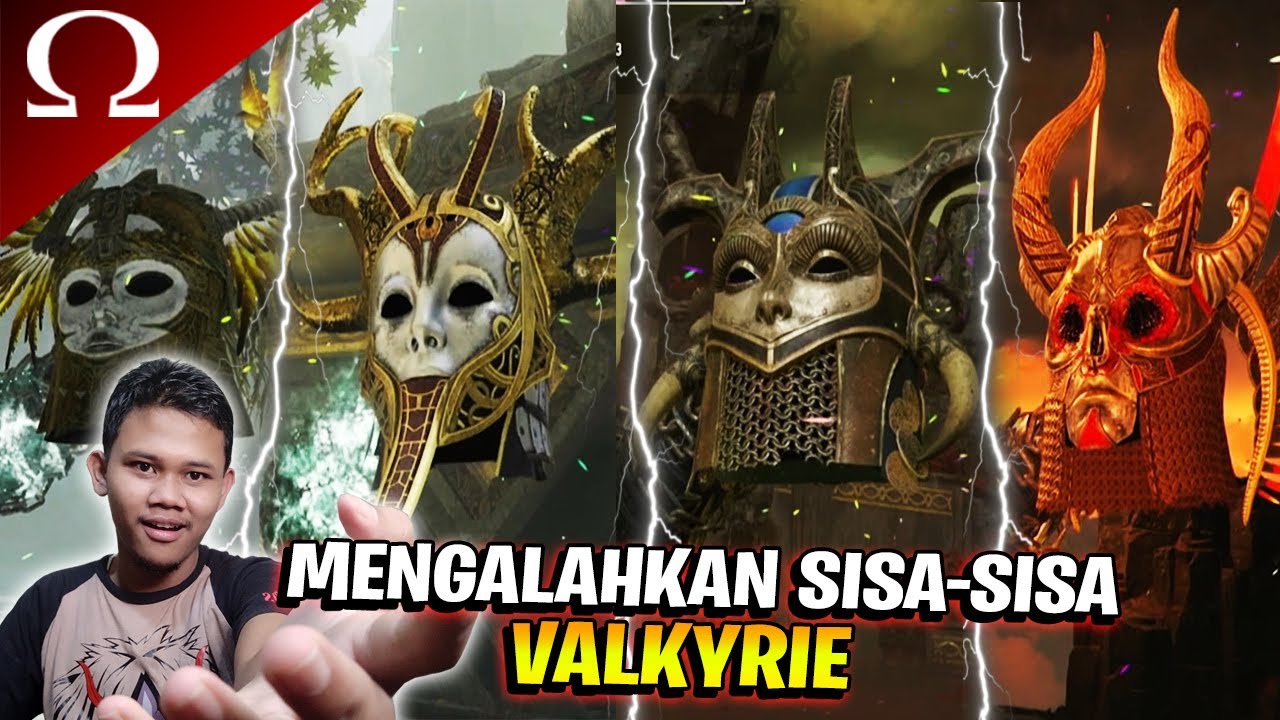 VALHALLA !! Mengalahkan 4 Valkyrie Olrun + Rota + Hildr & Gondul - GOD ...