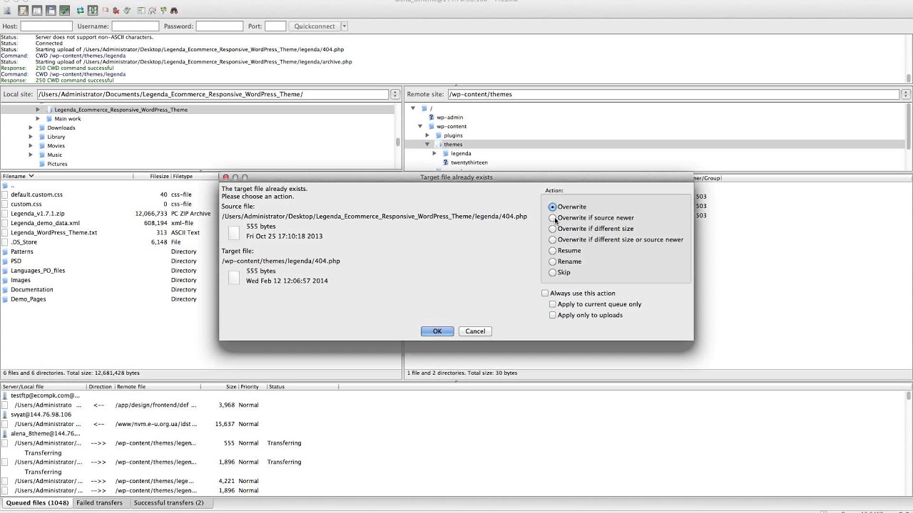 Legenda Wordpress Theme - How to update theme - YouTube