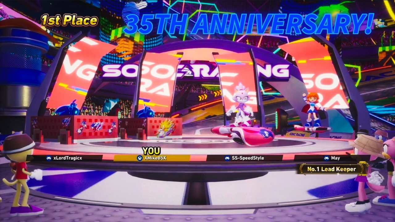 Sonic's 35th Anniversary Festival Online World Matches #1 - YouTube
