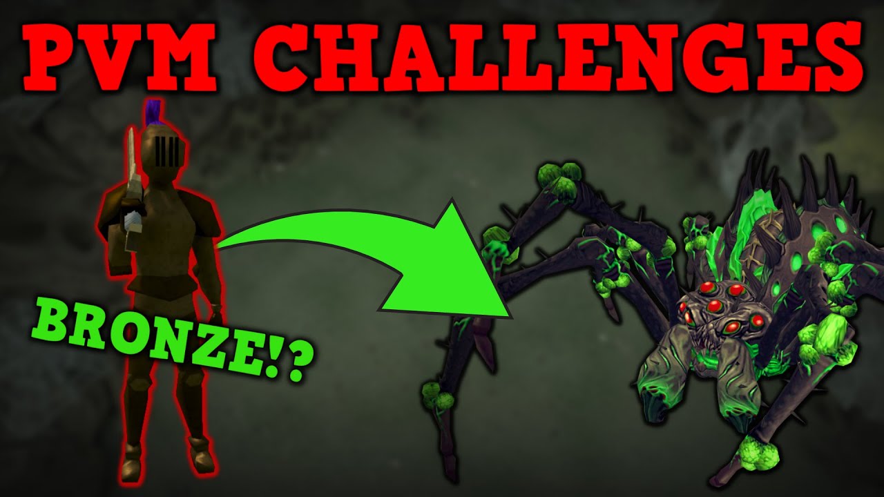 I Attempted The MOST Unique PVM Challenges In Runescape 3.. - YouTube