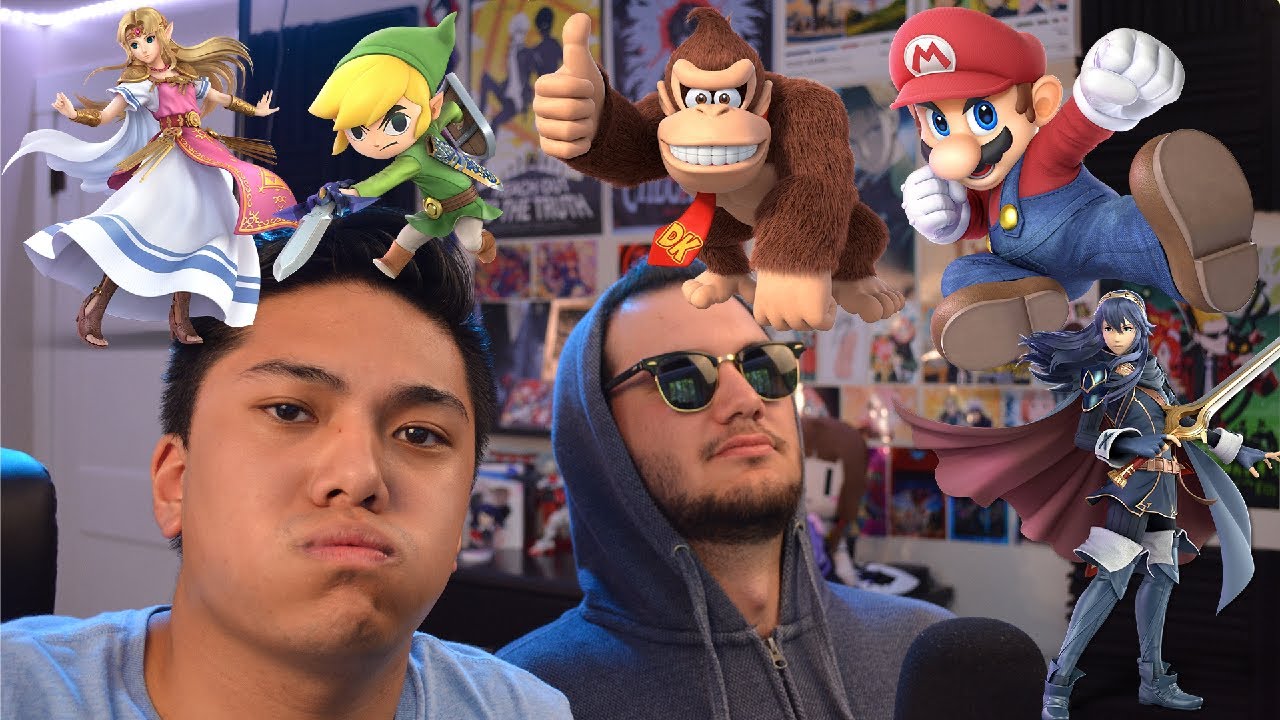 Seven and Vince Play | Franchise Roulette in Smash Ultimate! # ...