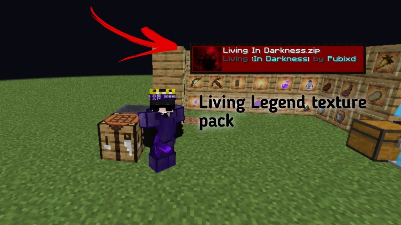 Living legend darkness texture pack for 16 to 20 - YouTube