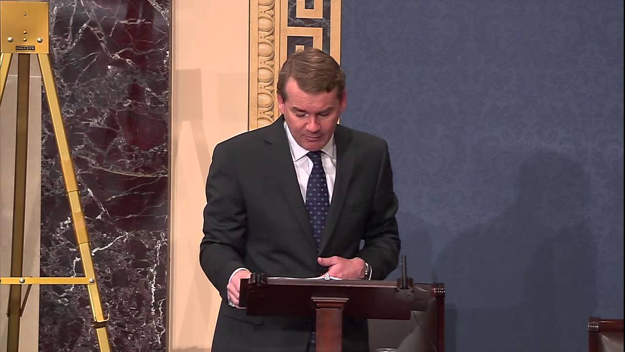 Sen. Michael Bennet Calls on Senate to Raise Minimum Wage - YouTube