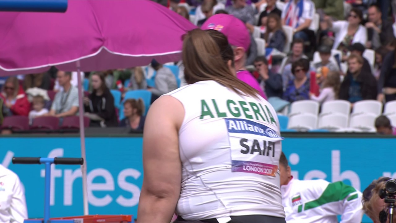 Women’s Shot Put F57 | Final | London 2017 World Para Athletics Champs ...