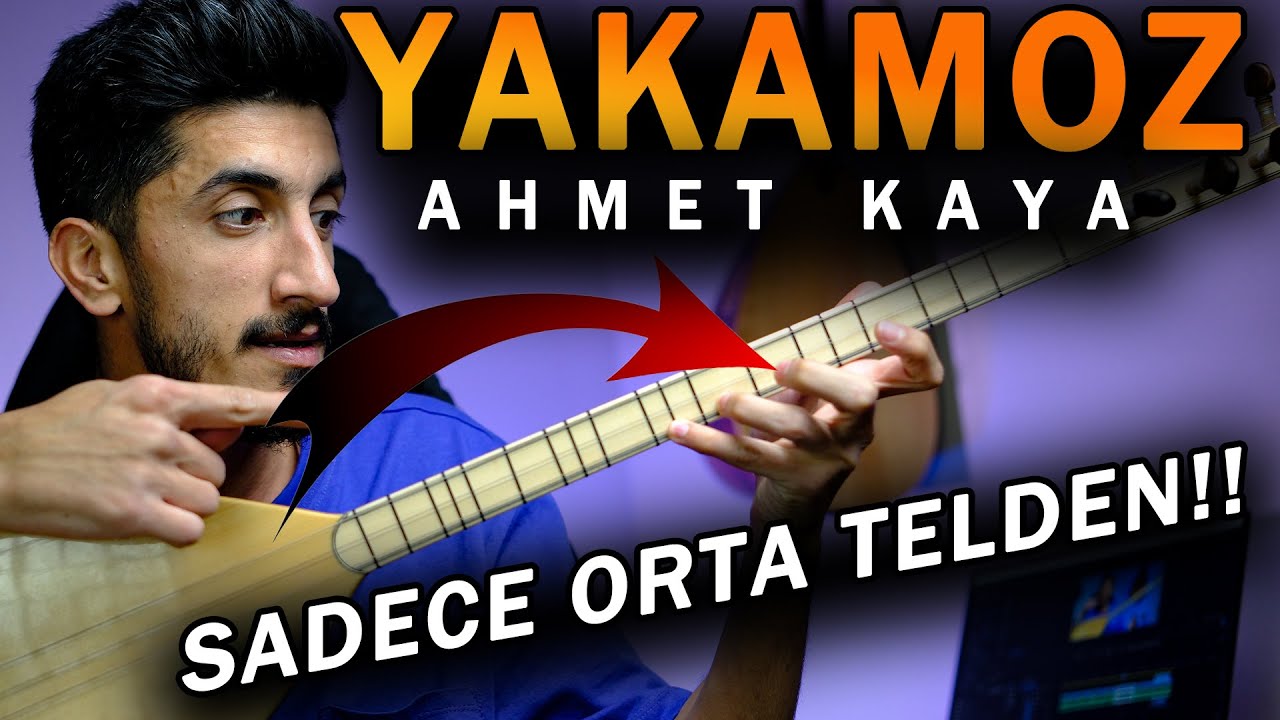 YAKAMOZ SOLFEJ SAZ NOTALARI | AHMET KAYA Yakamoz Kısa Sap Bağlama ...