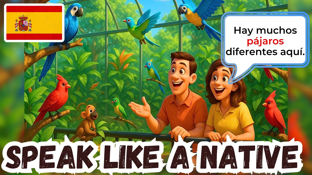 🦁 Domina Conversaciones del Zoológico en Español: 15 Diálogos Naturales ...