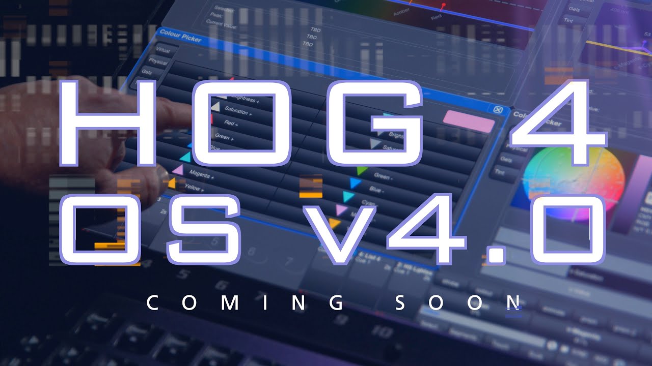 Hog 4 OS 4.0 Coming Soon - YouTube