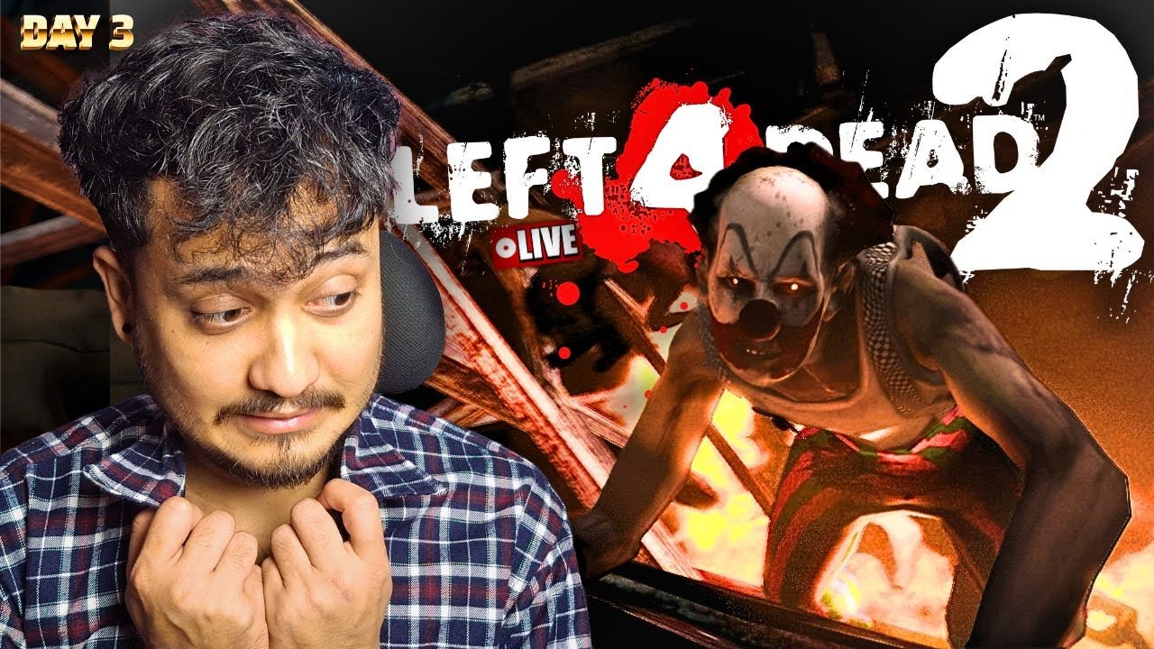 Zombie Game | Left 4 Dead 2 Live | Day 4 - YouTube