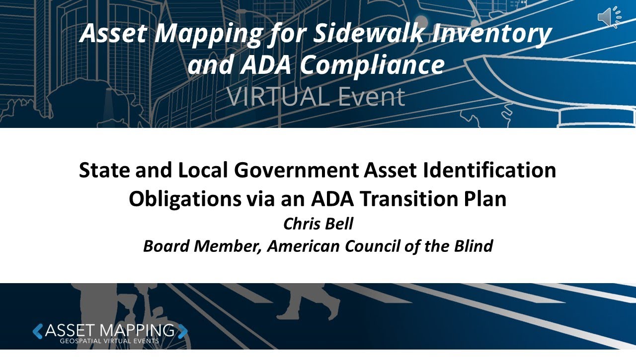 State and Local Government Asset Identification Obligations via an ADA ...