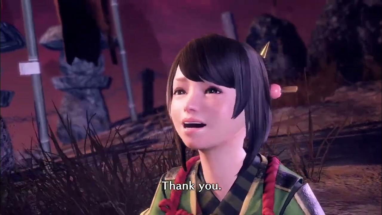 Monster Hunter Rise: Sunbreak | Amatsu Story Cutscene (Kagero and Yomogi Moment) English Ver ...