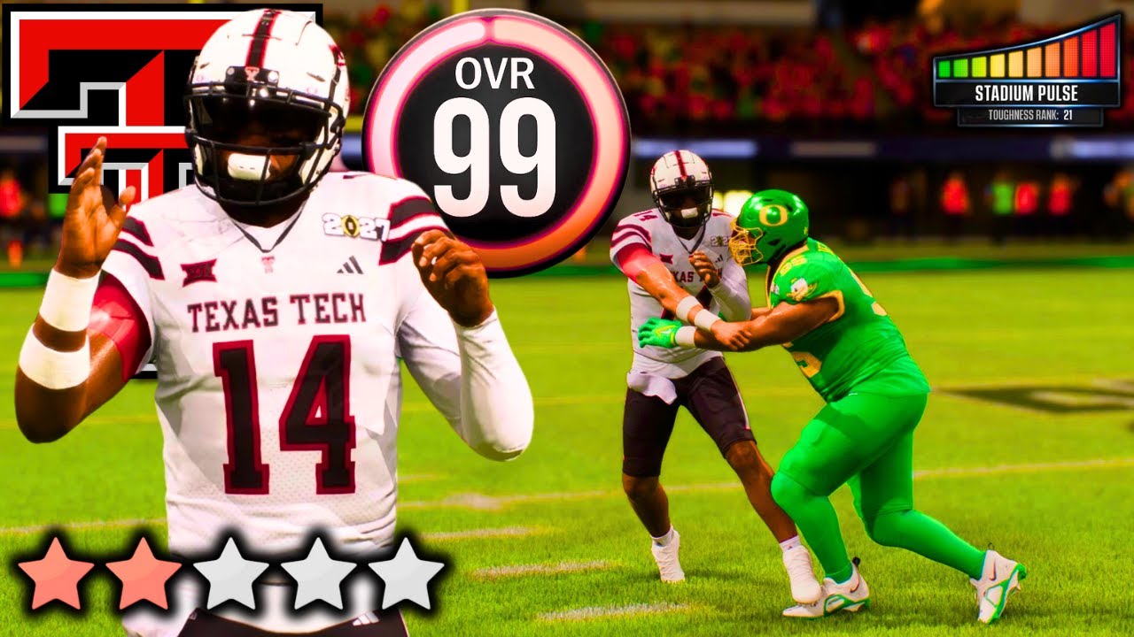 Texas Tech Has Put Their Trust In A 2 Star QB.. - YouTube
