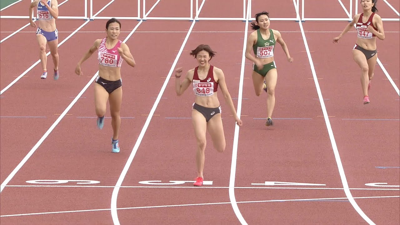 【第107回日本選手権】女子 400mH 決勝 - YouTube