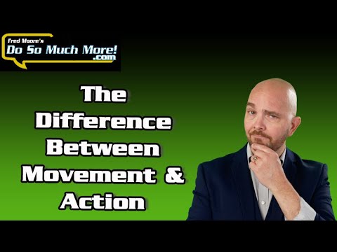 The Difference Between Movement & Action - YouTube
