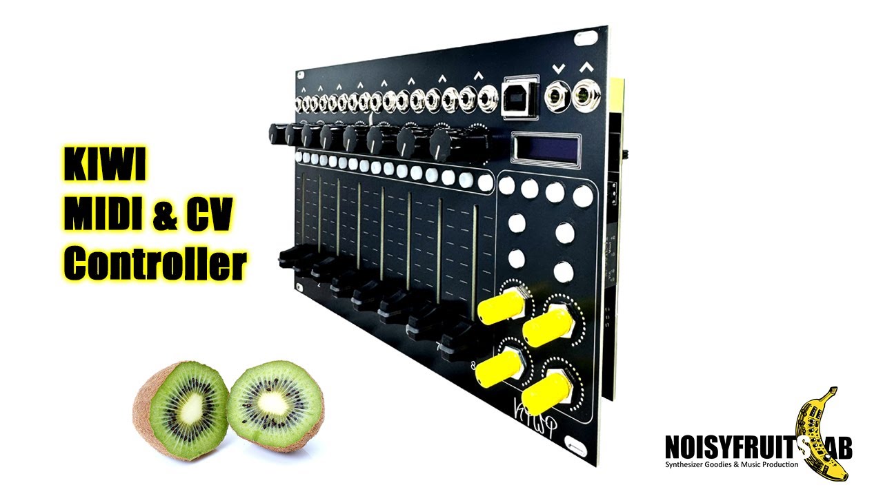 KIWI - MIDI & CV Controller for Eurorack Synthesizer - YouTube