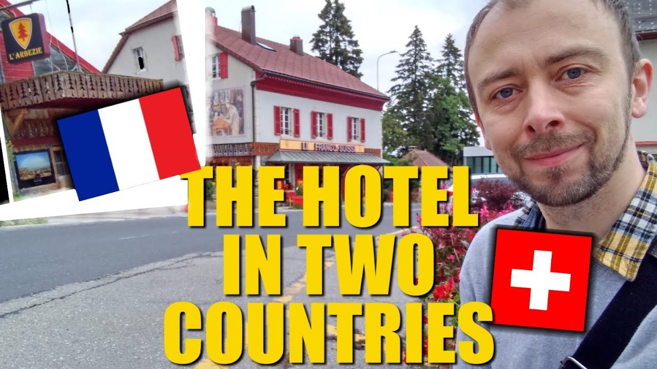 The Hotel With An International Border Through It - YouTube