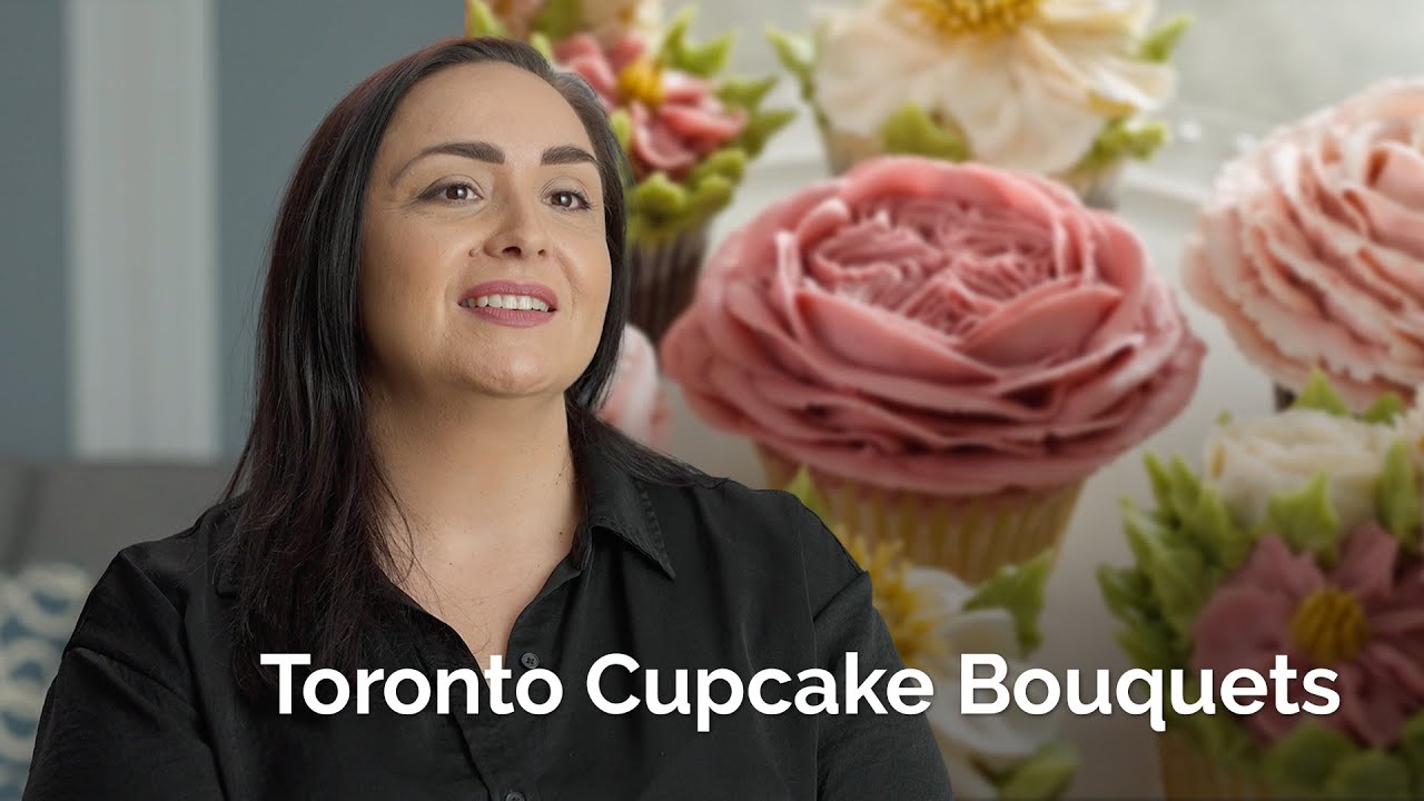 Toronto Cupcake Bouquets | Paisagens e Sabores - YouTube