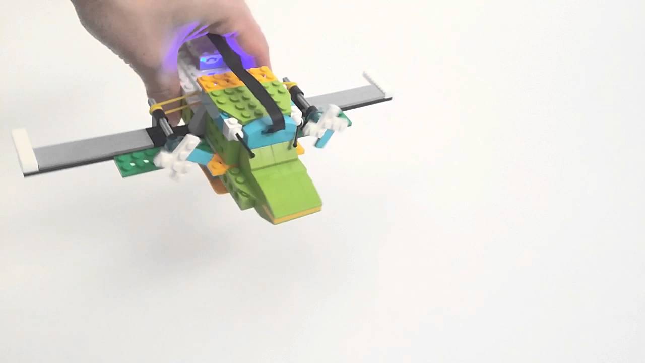 Plane with Lego WeDo 2.0 - YouTube