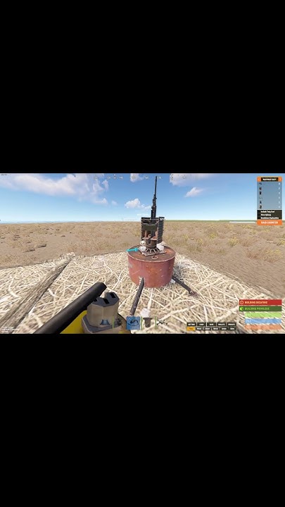 How to easily connect a turret to electricity in Rust ? - YouTube