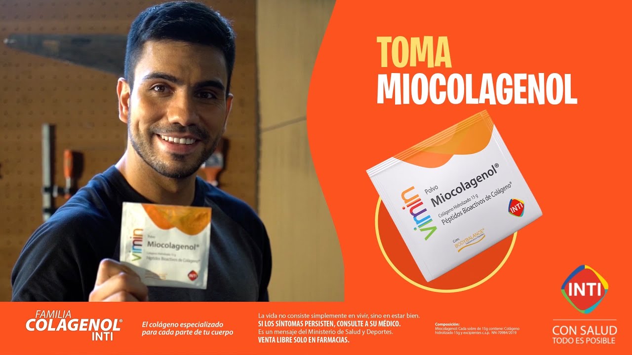 Miocolagenol es colágeno hidrolizado específico para músculos - YouTube