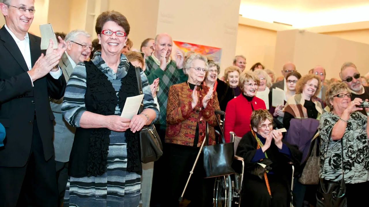 Dedication of the Brauer Museum of Art's Ferguson Galleries - YouTube