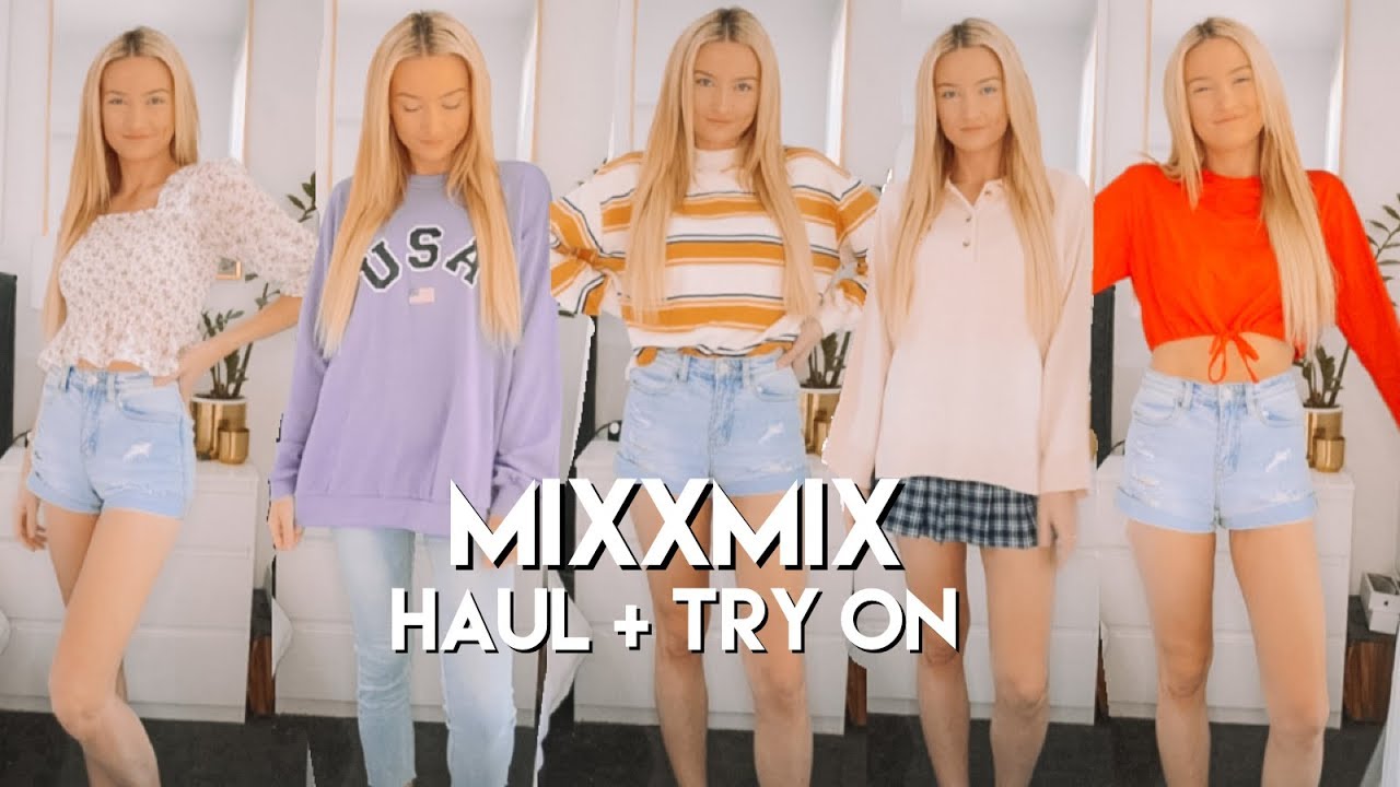 Mixxmix Try On Haul! - YouTube