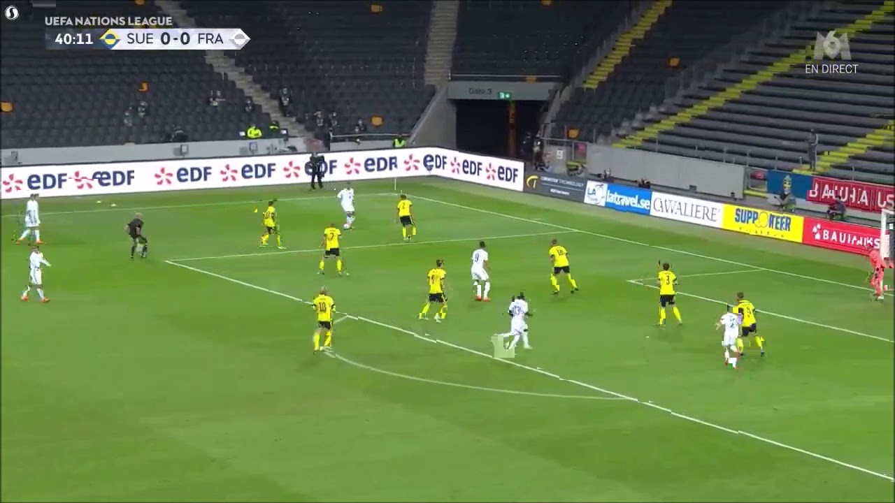 Mbappé | Suède 0-1 France | Ligue des Nations 2020 | M6 HD - YouTube