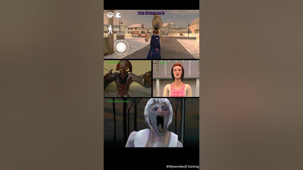 Ice Scream 2 Vs Death Park Vs Stepmother Emily Vs Slendrina Forest | Jumpscary Battle #shorts ...