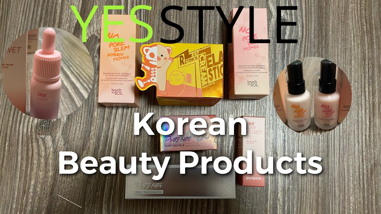 Yesstyle Korean Beauty Products Haul #yesstyle promo code - YouTube