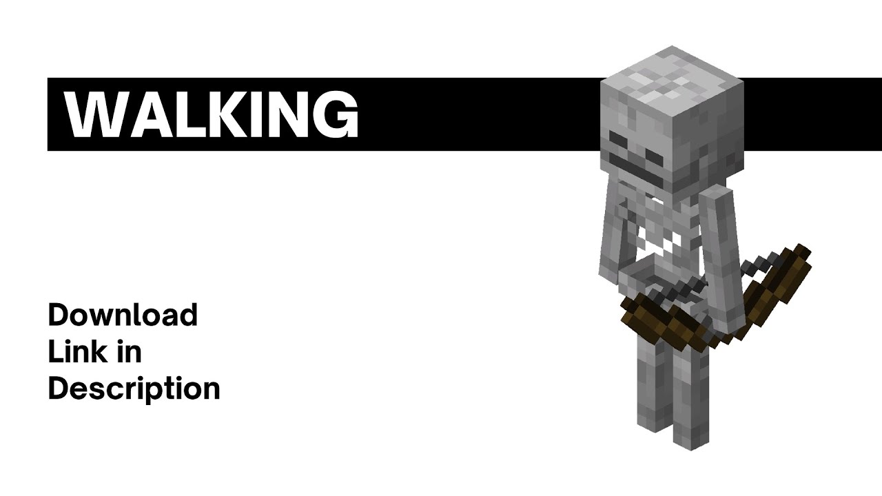 Minecraft Skeleton Sound Effect - Walking 1【With Download】 - YouTube