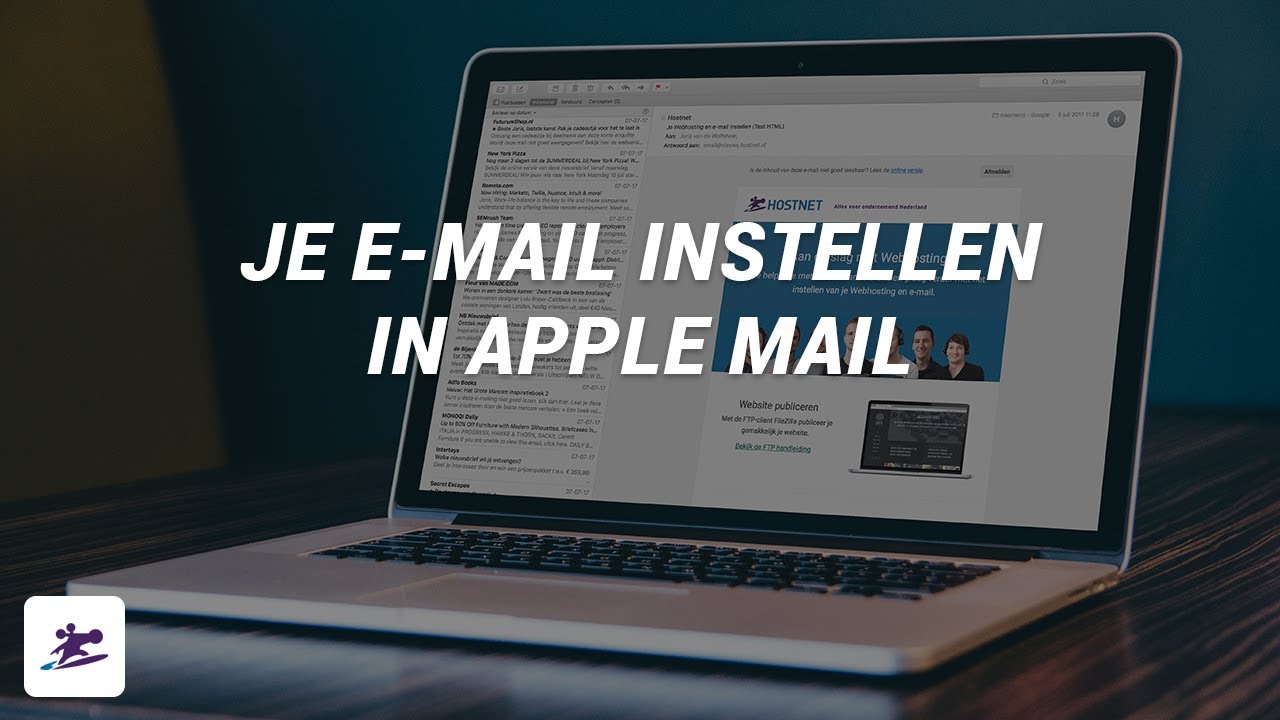E-mail instellen in Apple Mail I E-mail instructievideo - YouTube