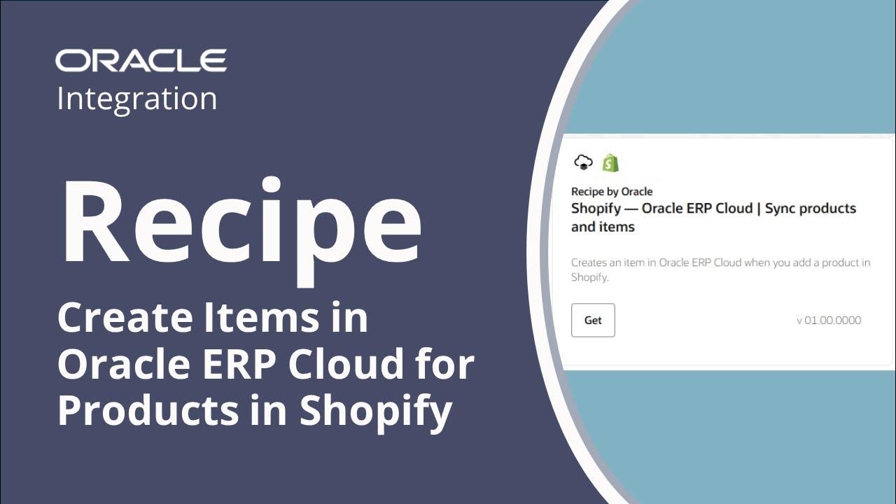 Product Sync from ERP to Shopify and ATP via OCI Streaming - YouTube