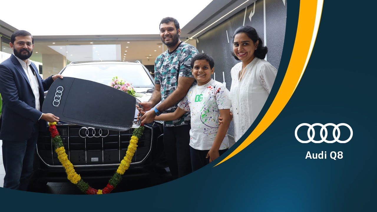 New Audi Q8 Car Delivery || Audi Hyderabad - YouTube