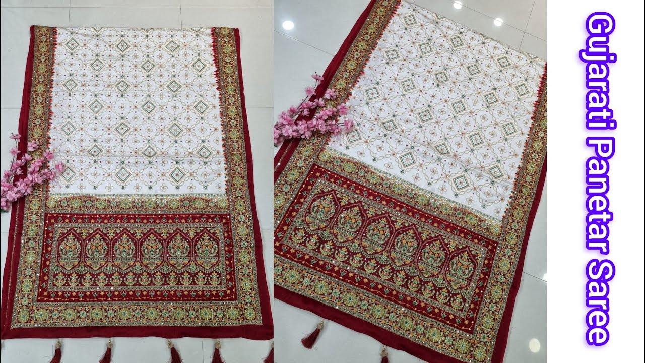 super Gajisilk panetar saree design | latest designer saree 2025 ...