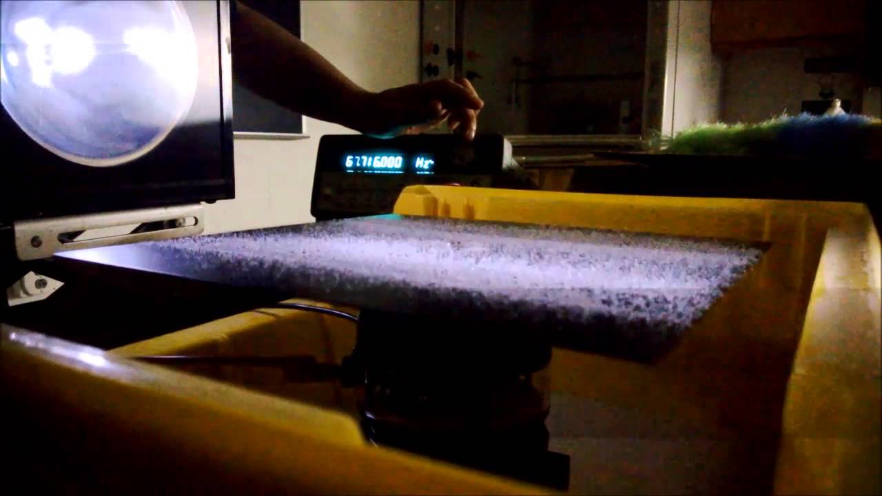 Chladni Plate Vibrations Under Strobe Light - YouTube