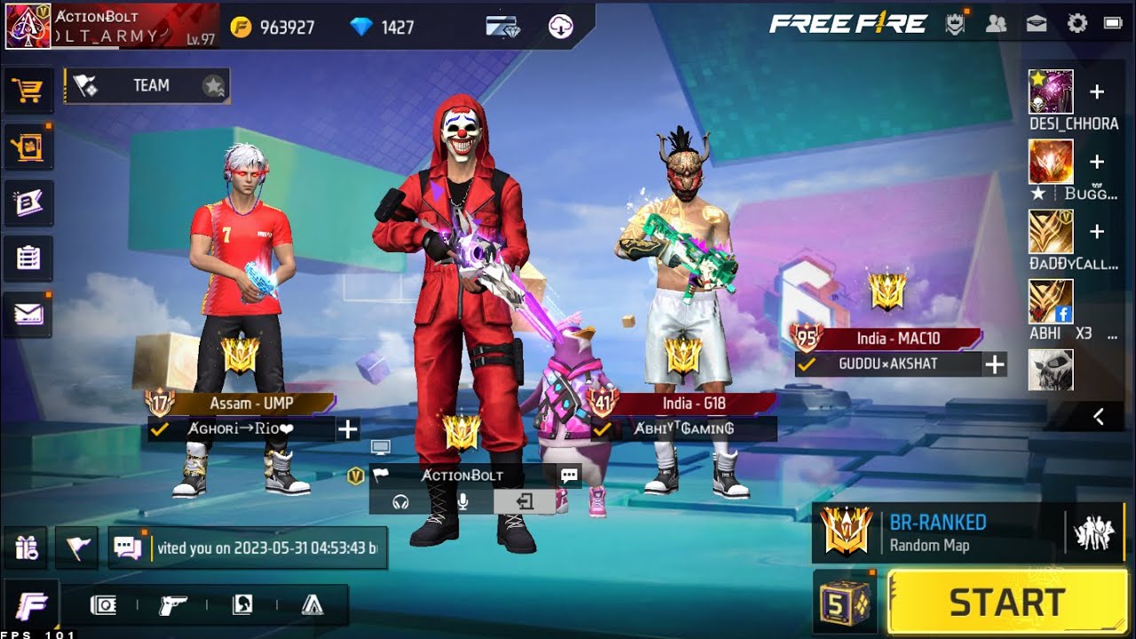 New Update || 29 In Region Grandmaster Live Br Rank Push To Top 1 ...