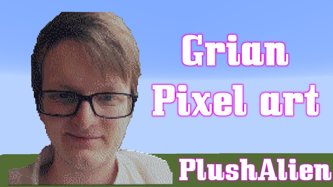 Minecraft Pixel Art SpeedBuild | Grian - YouTube