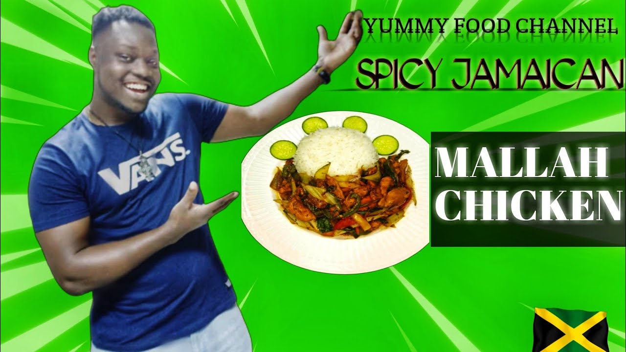SPICY JAMAICAN MALLAH CHICKEN - YouTube