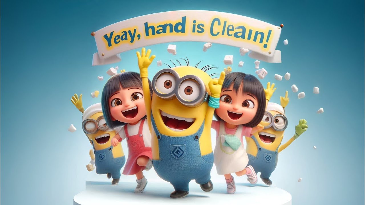 Ayo cuci tangan bersama minion dan teman-teman. - YouTube