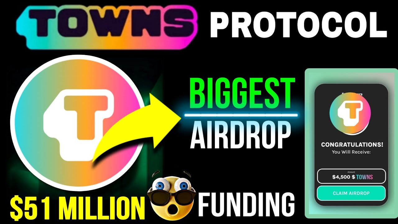 New Crypto Airdrop 2024 | Towns Network Airdrop Guide | Towns Testnet ...